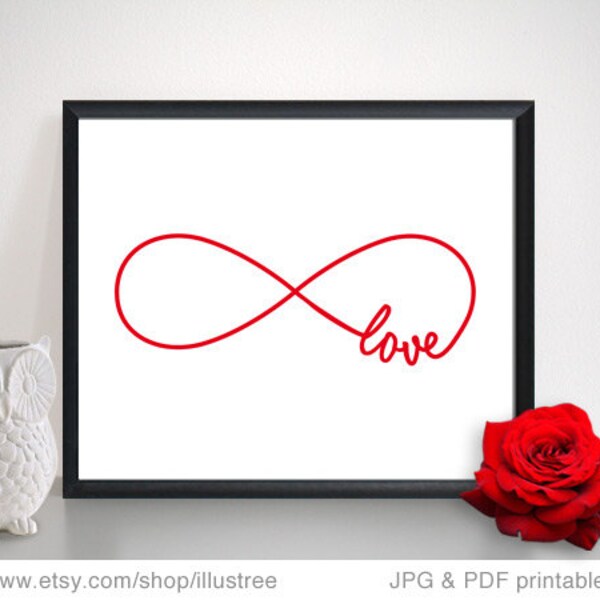 Infinite Love Art - Etsy