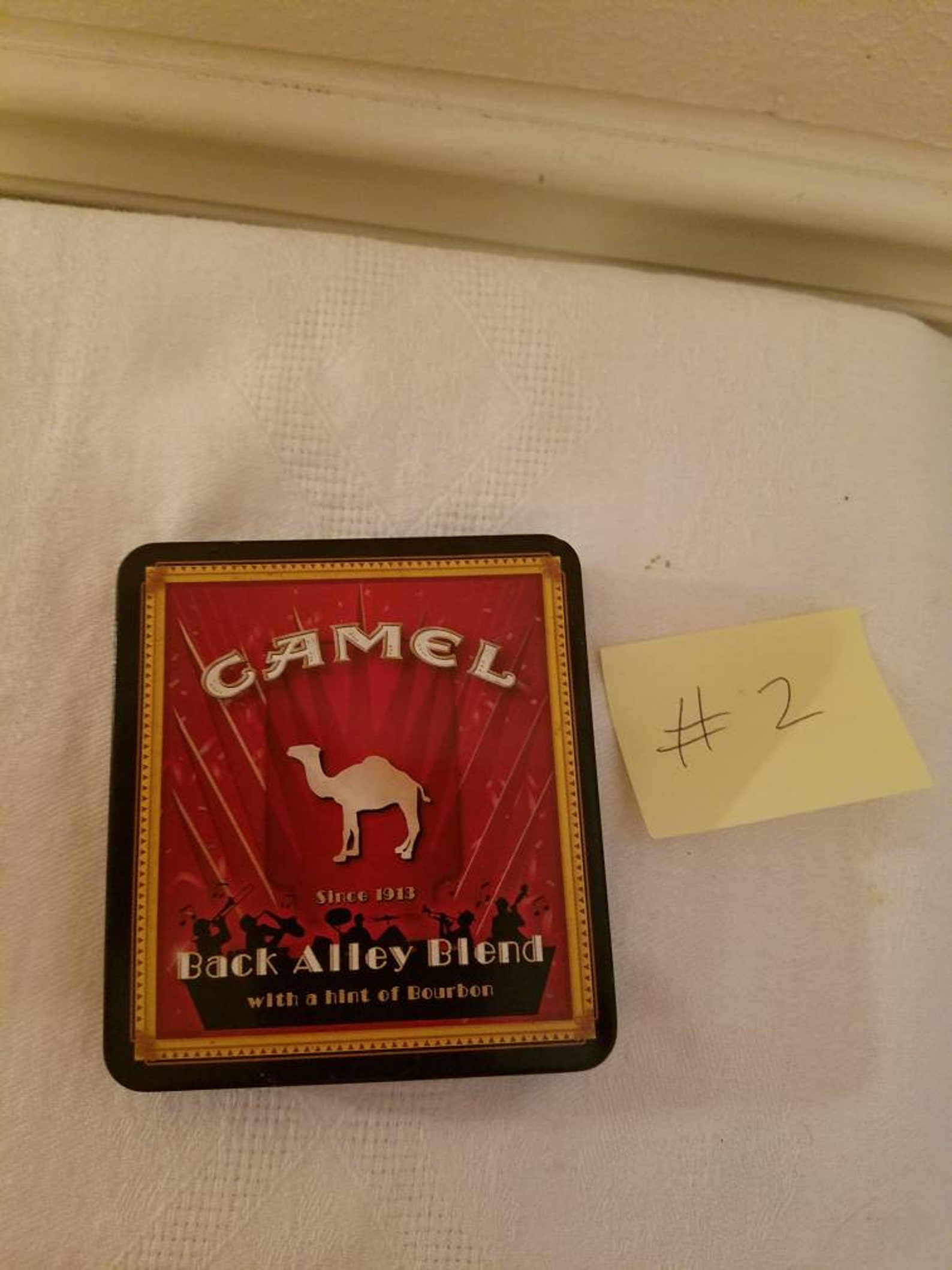 Vintage Camel Cigarette Tin Case Back Alley Blend 2 | Etsy