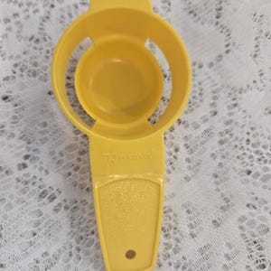 Vintage Tupperware Yellow Egg Separator Box D - Etsy