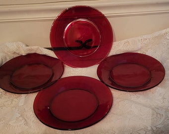 Ruby Plates | Etsy
