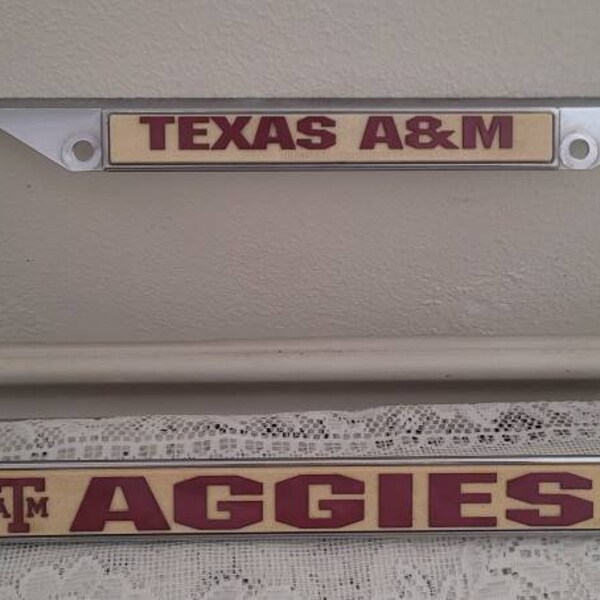 Texas a and M License Plate - Etsy