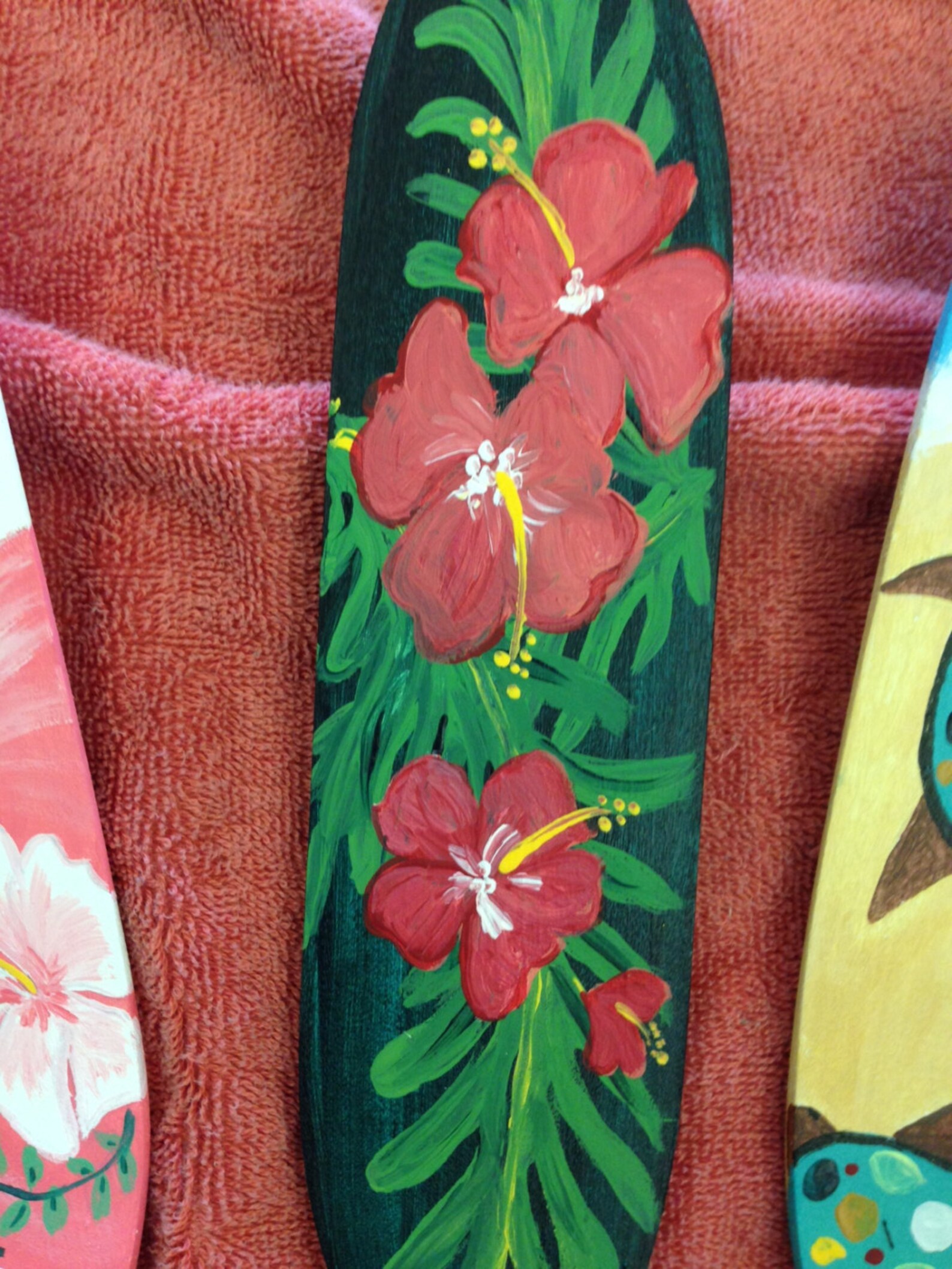 Set of 3 Miniature Surf Boards Great for a Beach Party or Birthday ...