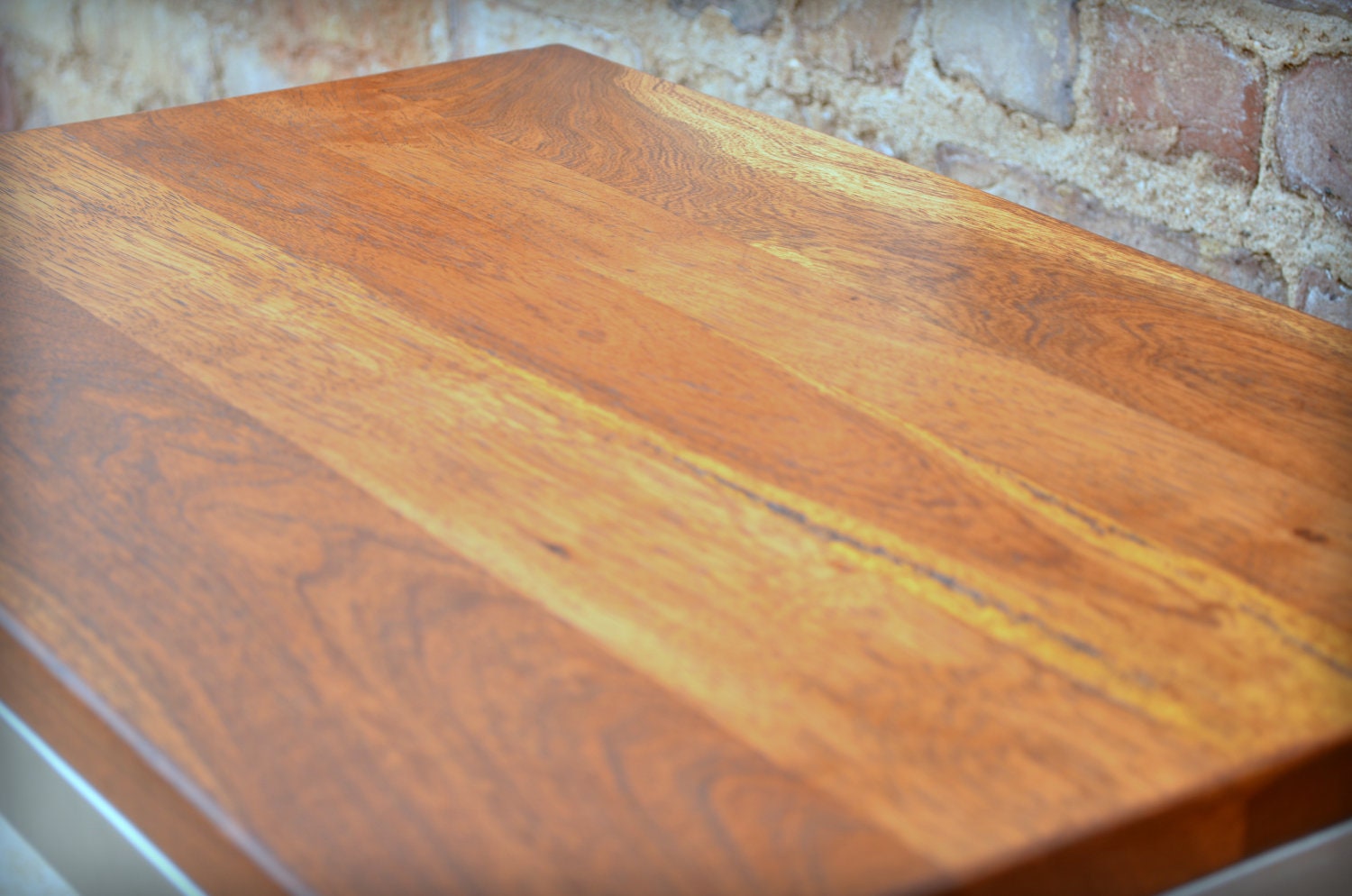 Texas Tree Top Steel and Wood Side Table - Etsy