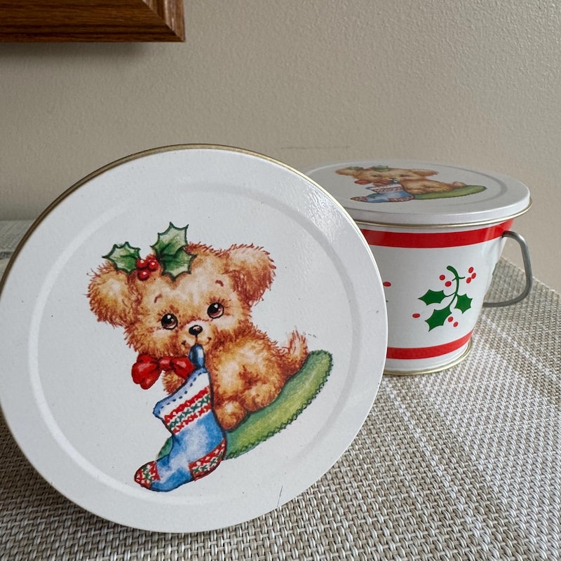 Small Teddy in Tins - Etsy