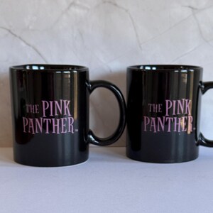 Pink Panther Coffee Mug Set, 40th Anniversary by Shag Pink Panther 2004 ...