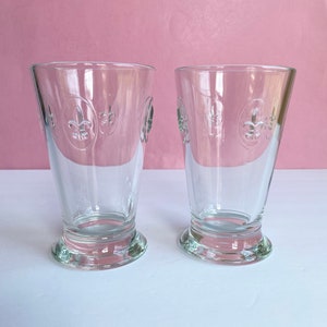 La Rochere Fleur De Lys 10 Ounce Glasses, Set of 2 Double Old Fashioned ...