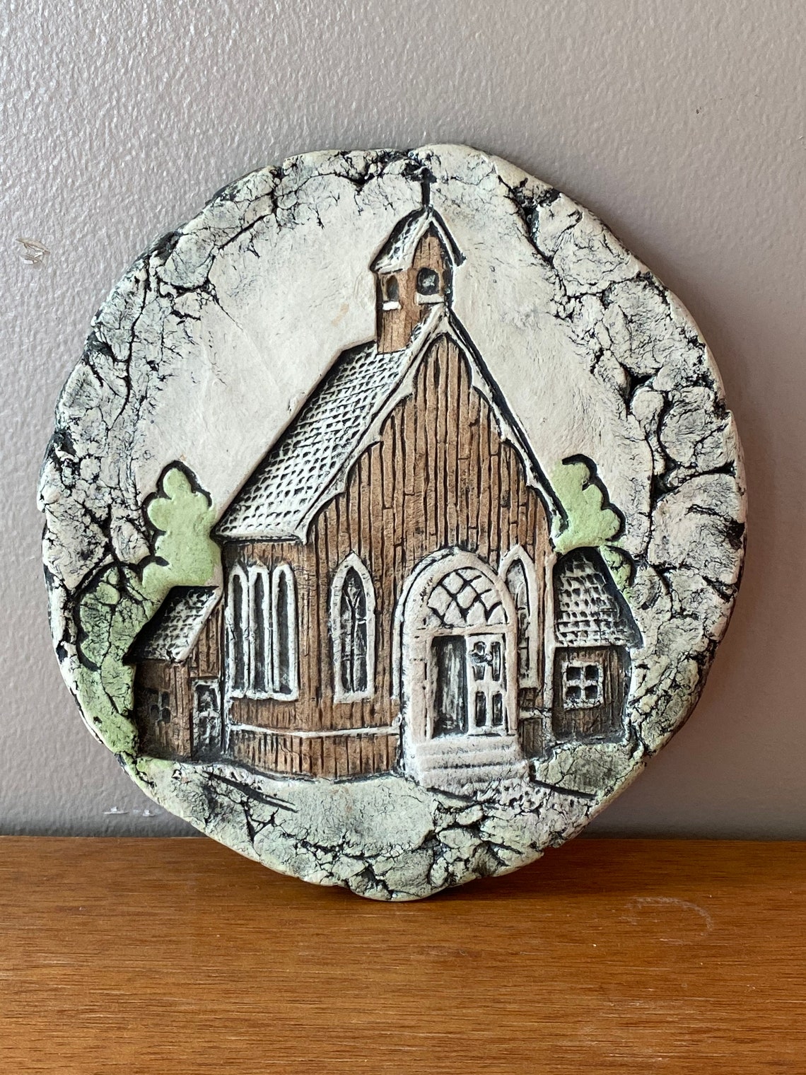 Vtg Church Shapes of Clay de Stan Mt St Helens Ash Picture - Etsy France