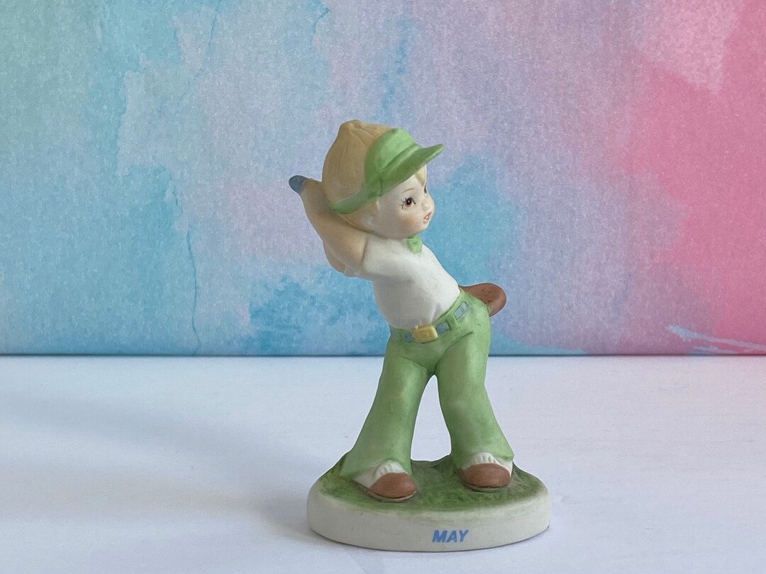 Vintage Lefton May Golfer Boy Figurine: 1983 Christopher Collection - Etsy
