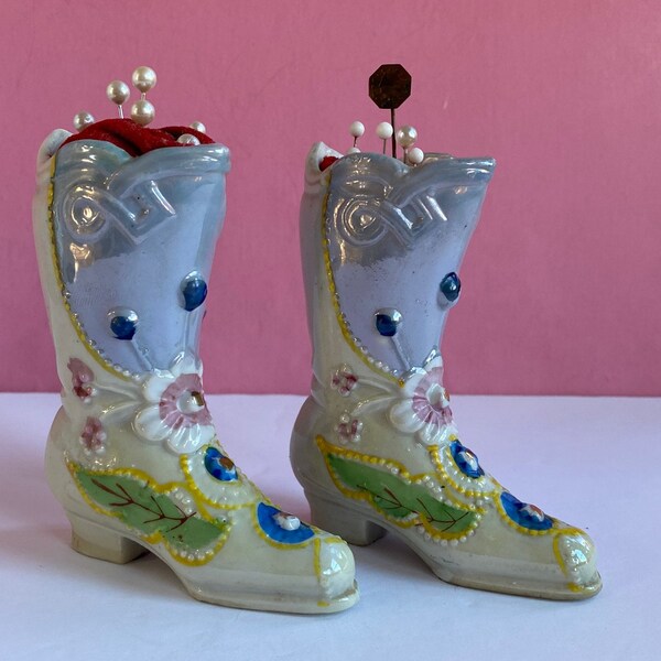 Ceramic Cowboy Boots - Etsy