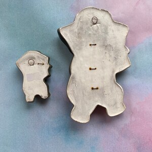 Vtg Chalkware Elephant Set, Mama Elephant and Baby Elephant Chalkware ...