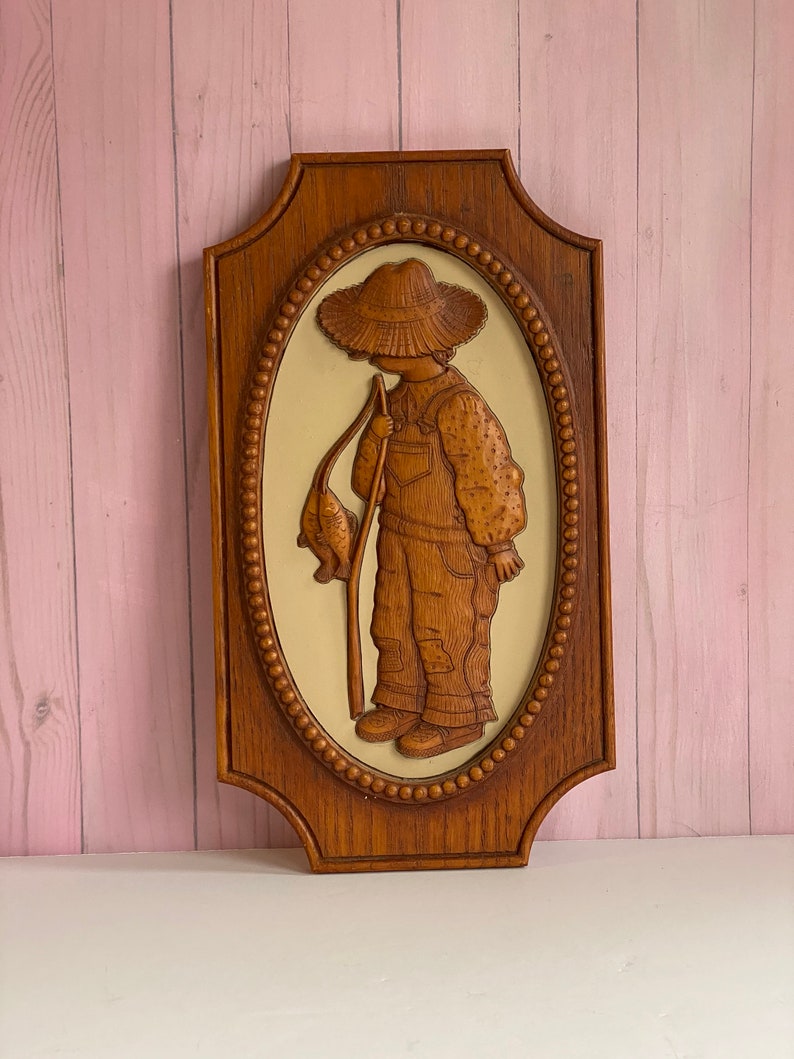 Vtg Hollie Hobby Robby Hobbie Wall Plaque 1976 American | Etsy