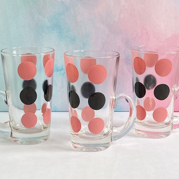 Polka Dot Glassware - Etsy