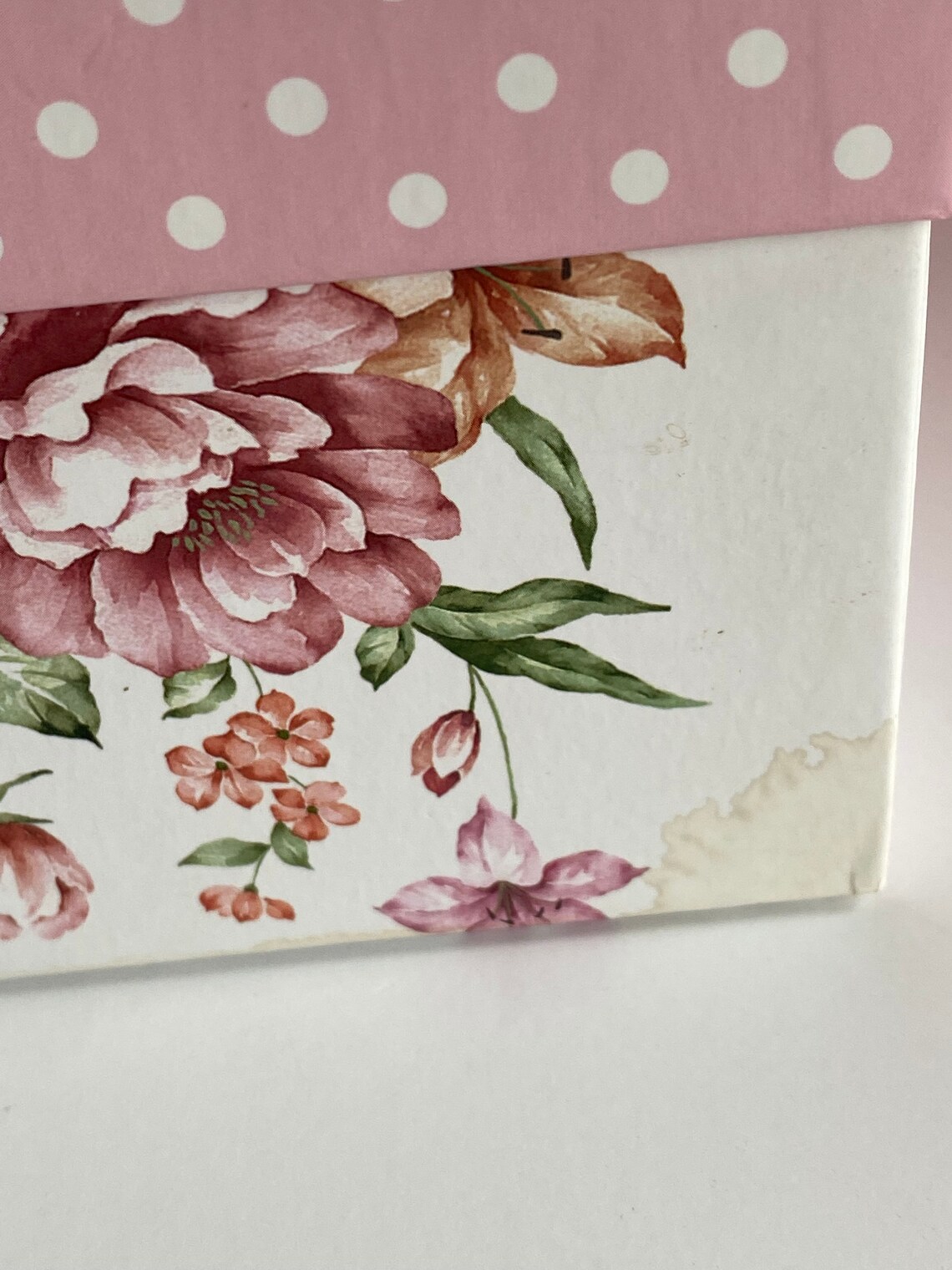 Mug Box Set Two Floral Peony Mugs in Pink and Orange Koko - Etsy