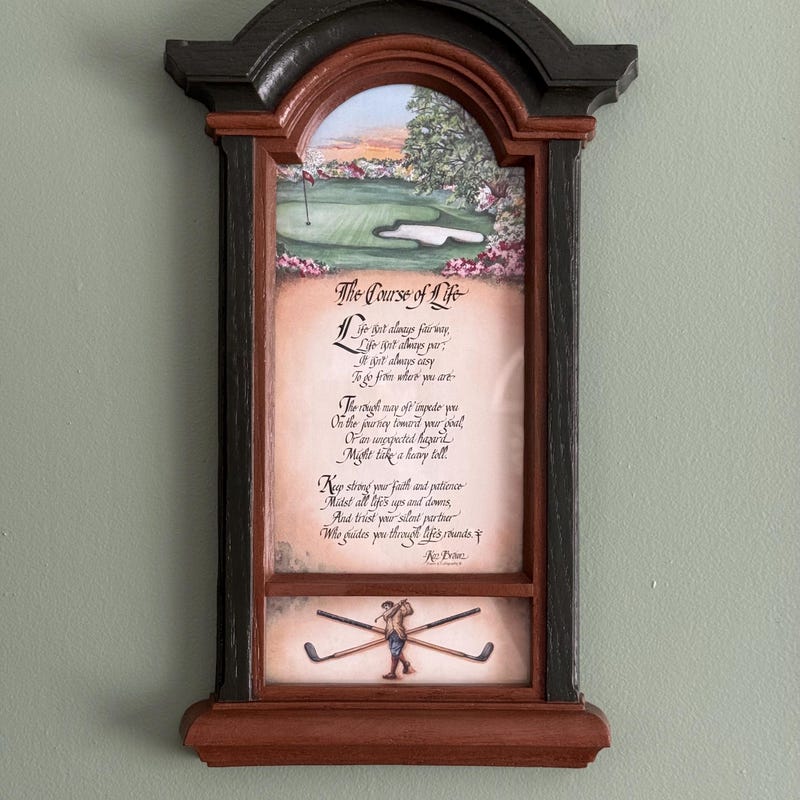 Golf Calligraphy - Etsy