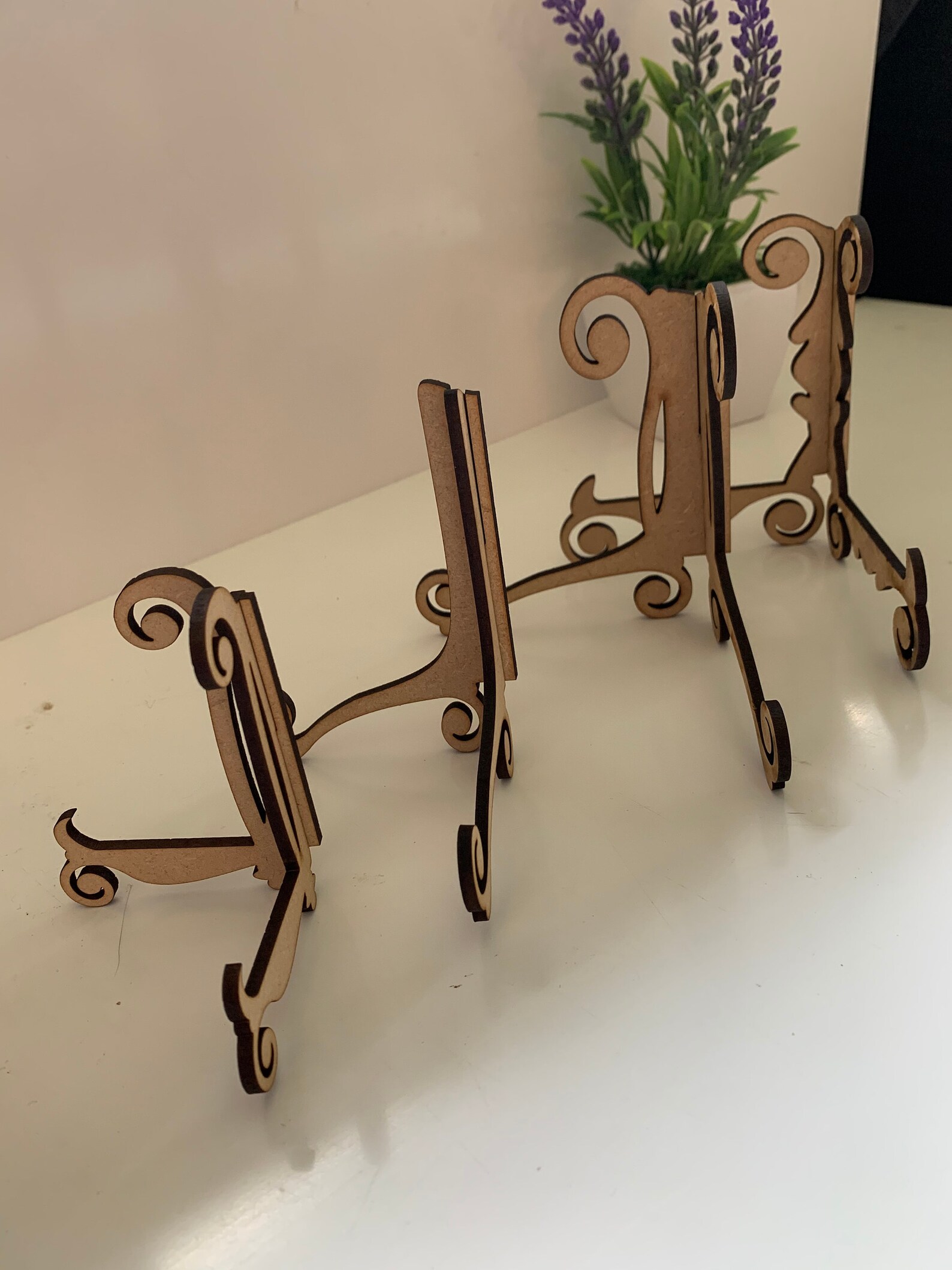 DIGITAL Picture Stands, Plate Stand, Plaque Stand, Svg, Dxf, Cut File ...