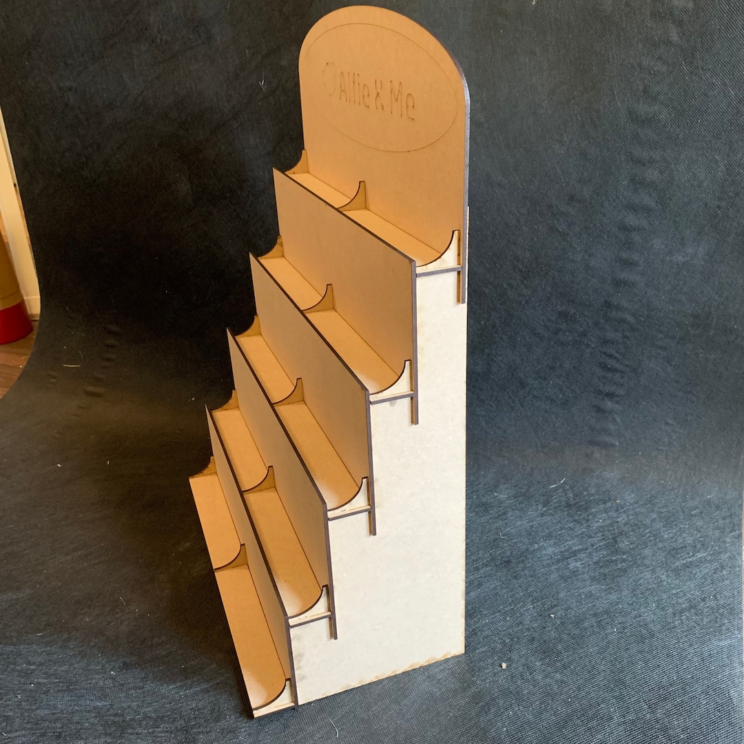 Digital 15 Inch Wide Display Stand, Table Top Stand, Tiered Shelves ...