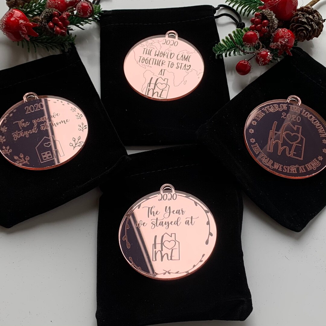 DIGITAL, Svg/dxf Cut File, Cut File, Svg Lockdown Ornaments, Lockdown ...