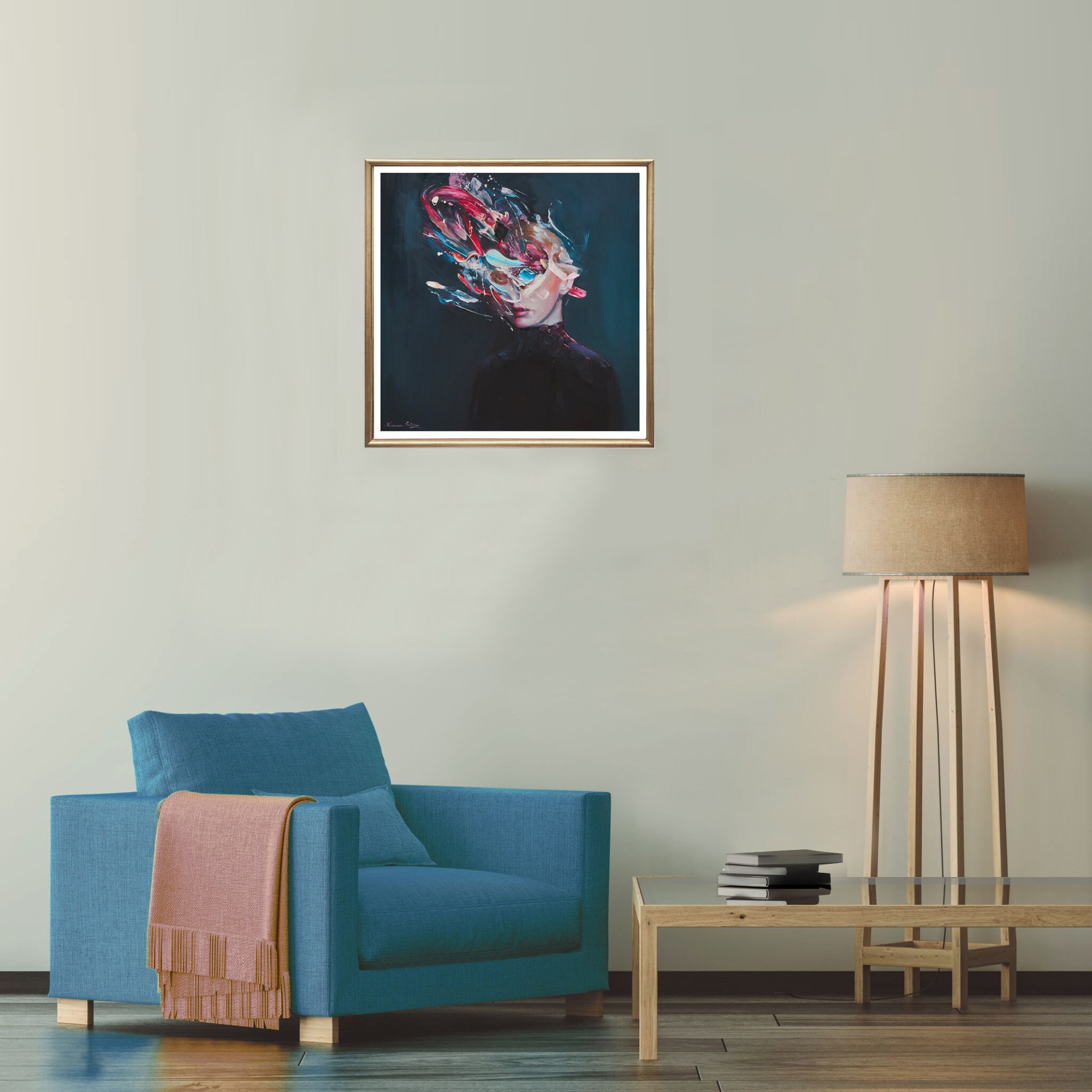 Spring Rain Giclee Print, Painting Print, Contemporary Art Prints ...