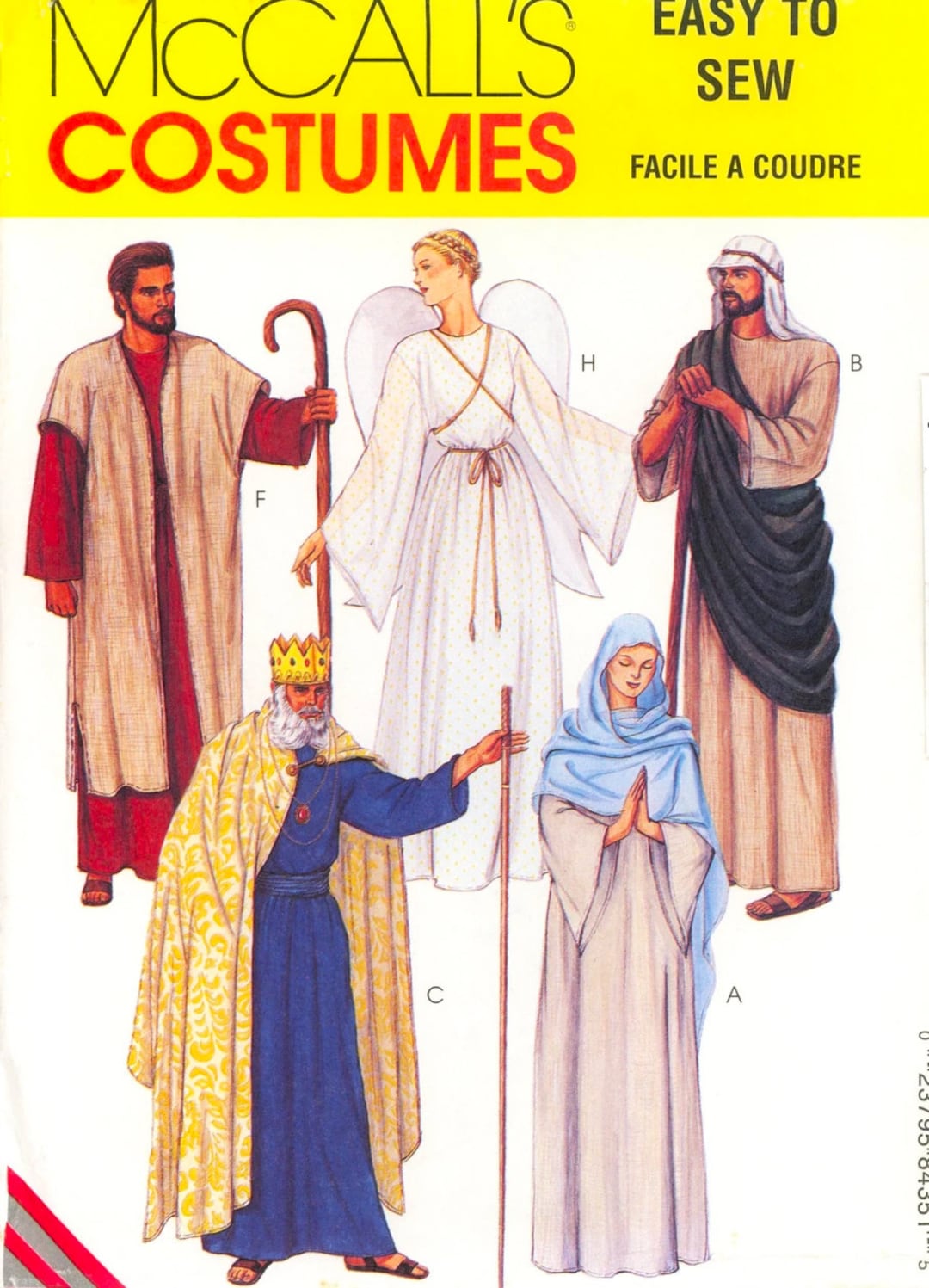 Mccall's 8435 Vintage Sewing Pattern, O HOLY NIGHT Jesus Old Testament ...