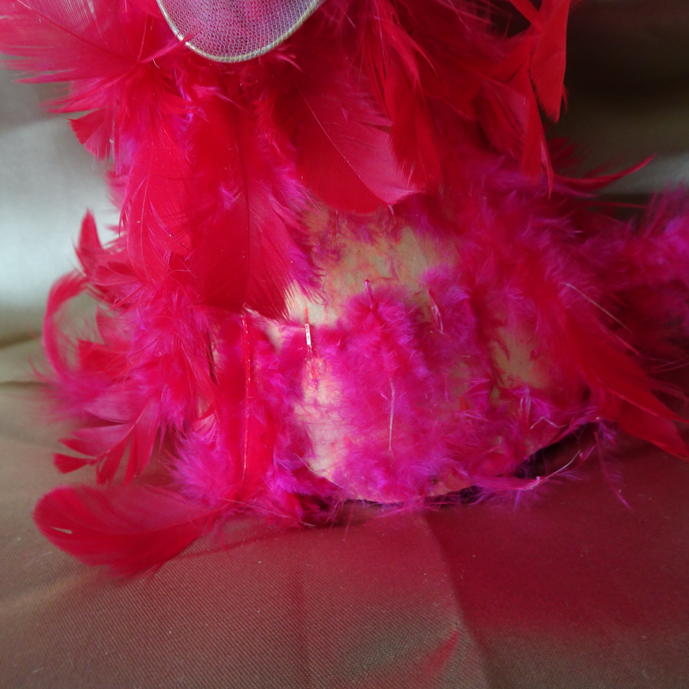 CUTE Vintage Holt Howard Angel, HH Christmas Ornament,red Feathers ...