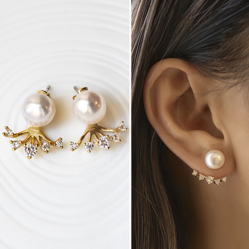 Pearl Ear Jacket - Etsy