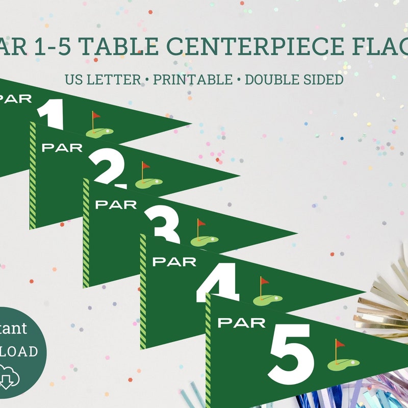 Golf Printable - Etsy