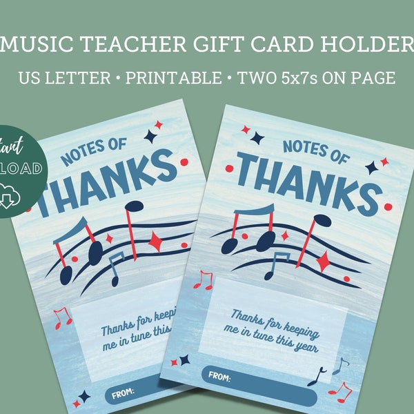 Music Teacher Gift - Etsy