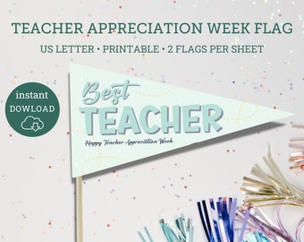Teacher Appreciation Flag - Etsy