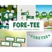 Fore-tee Par-tee Party Bundle 40 Golf Flags Golf Birthday - Etsy