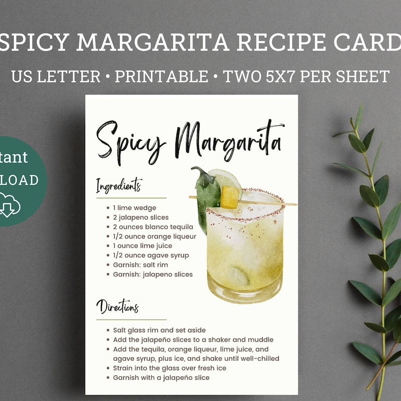 Margarita recipe - Etsy Österreich