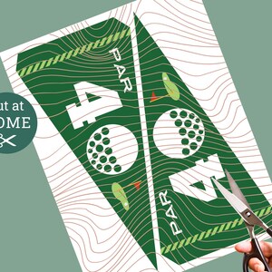 Fore-tee Par-tee Golf Flags Birthday Decor 40 Golfing Party - Etsy