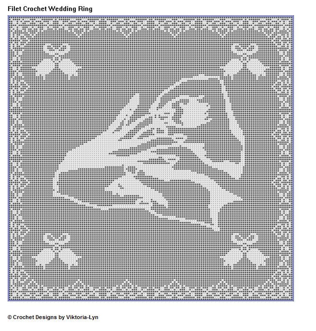 Pdf-instant Download-filet Crochet PATTERN wedding - Etsy