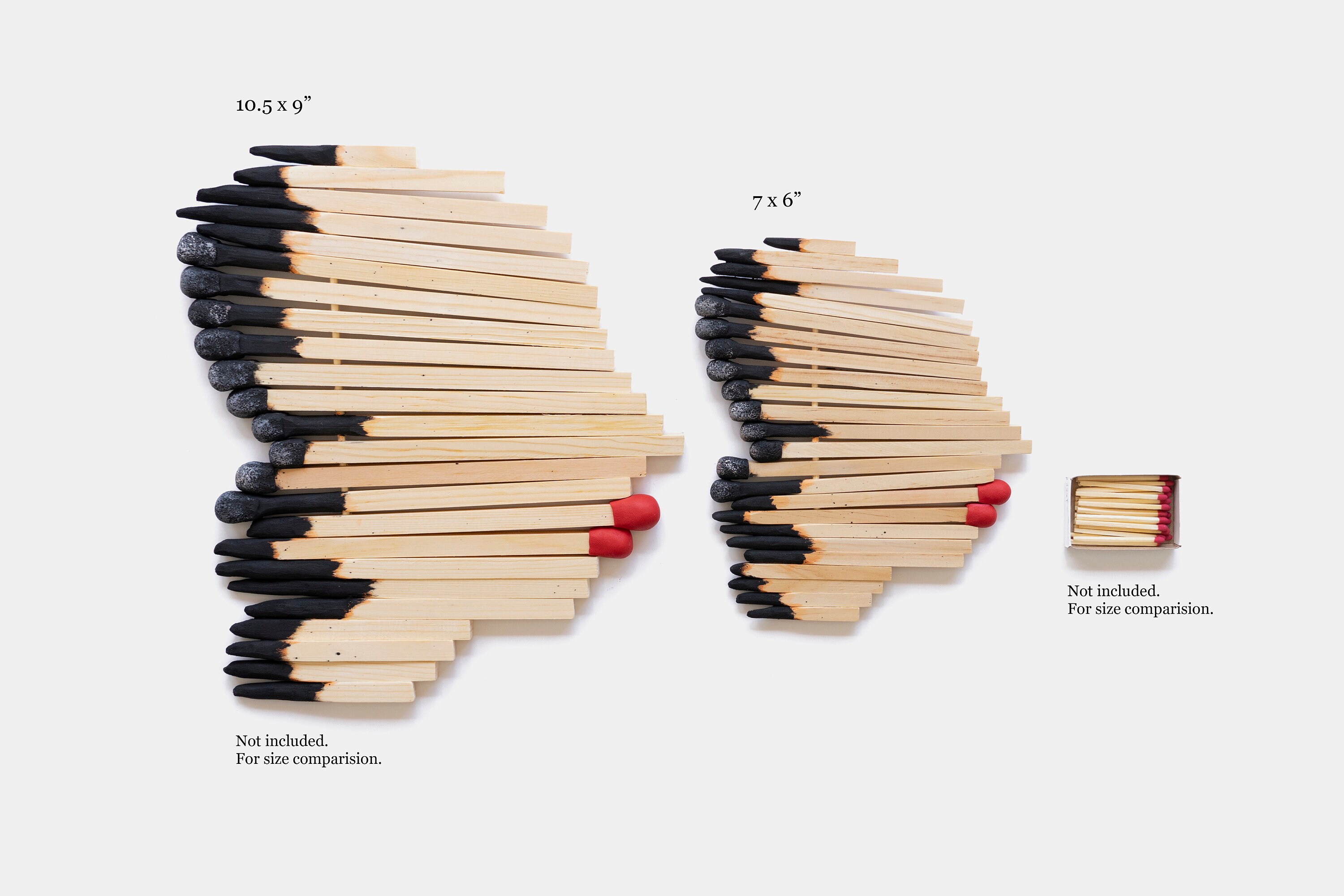 7 X 6" Match Sculpture Silhouette | Matchstick Woman Wooden Wall ...