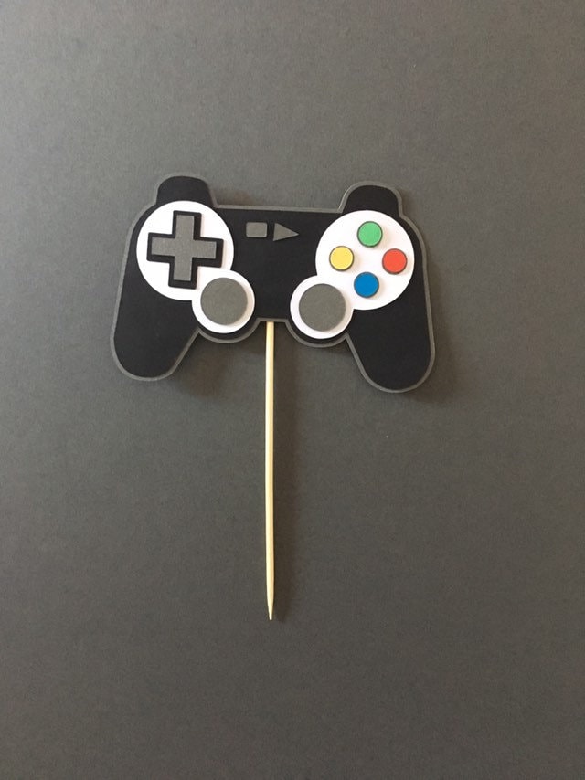 Games Console Cake Topper/ Gaming Party Centrepiece - Etsy