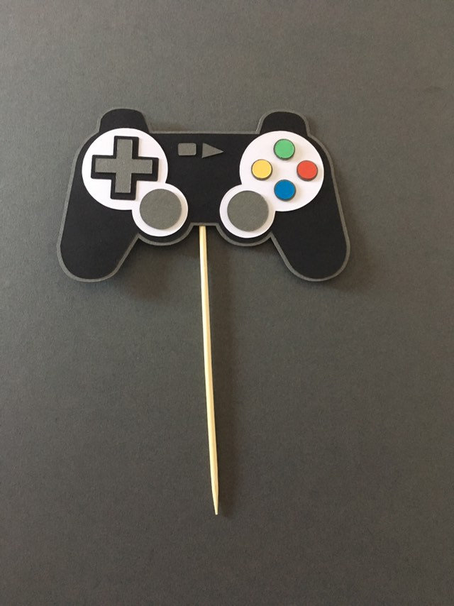 Games Console Cake Topper/ Gaming Party Centrepiece - Etsy