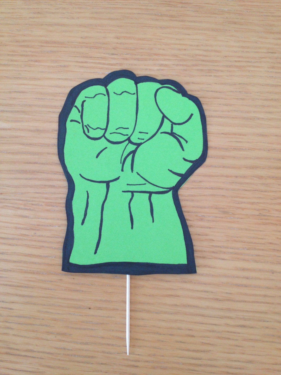 Hulk Hand Cake Topper, Superhero Party Decor - Etsy
