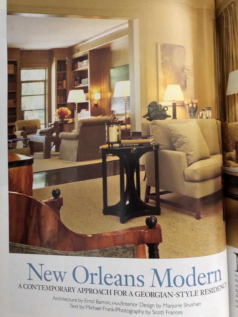 Architectural Digest July 2005 Senator John Mccain Interview Interior ...
