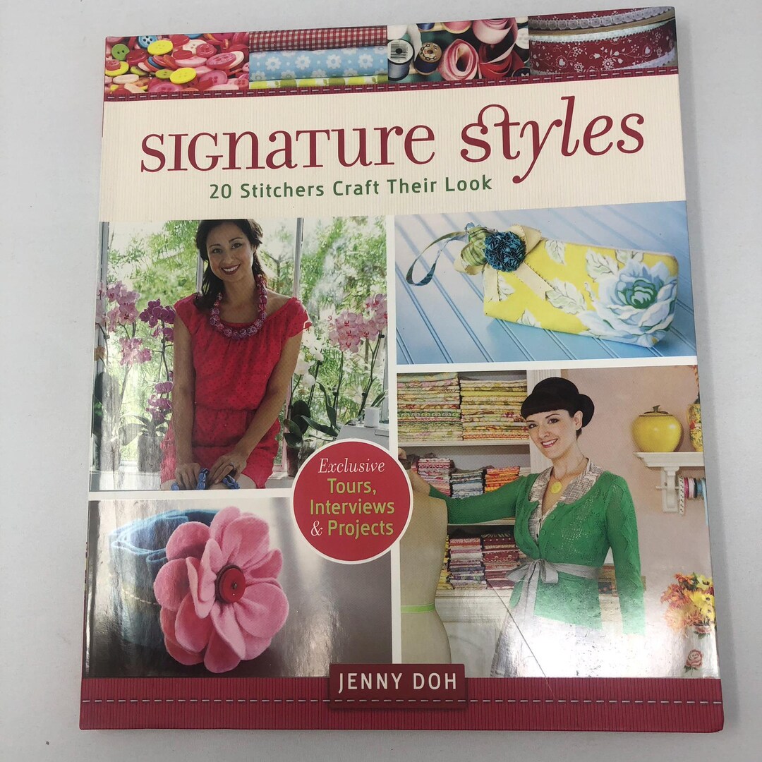 Sewing Craft Book Signature Styles 20 Stitchers Craft Their Look - Etsy