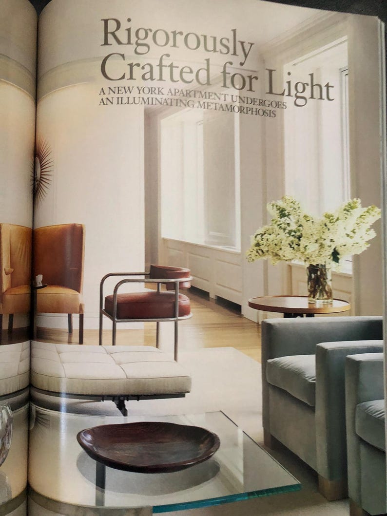 Architectural Digest July 2005 Senator John Mccain Interview Interior ...