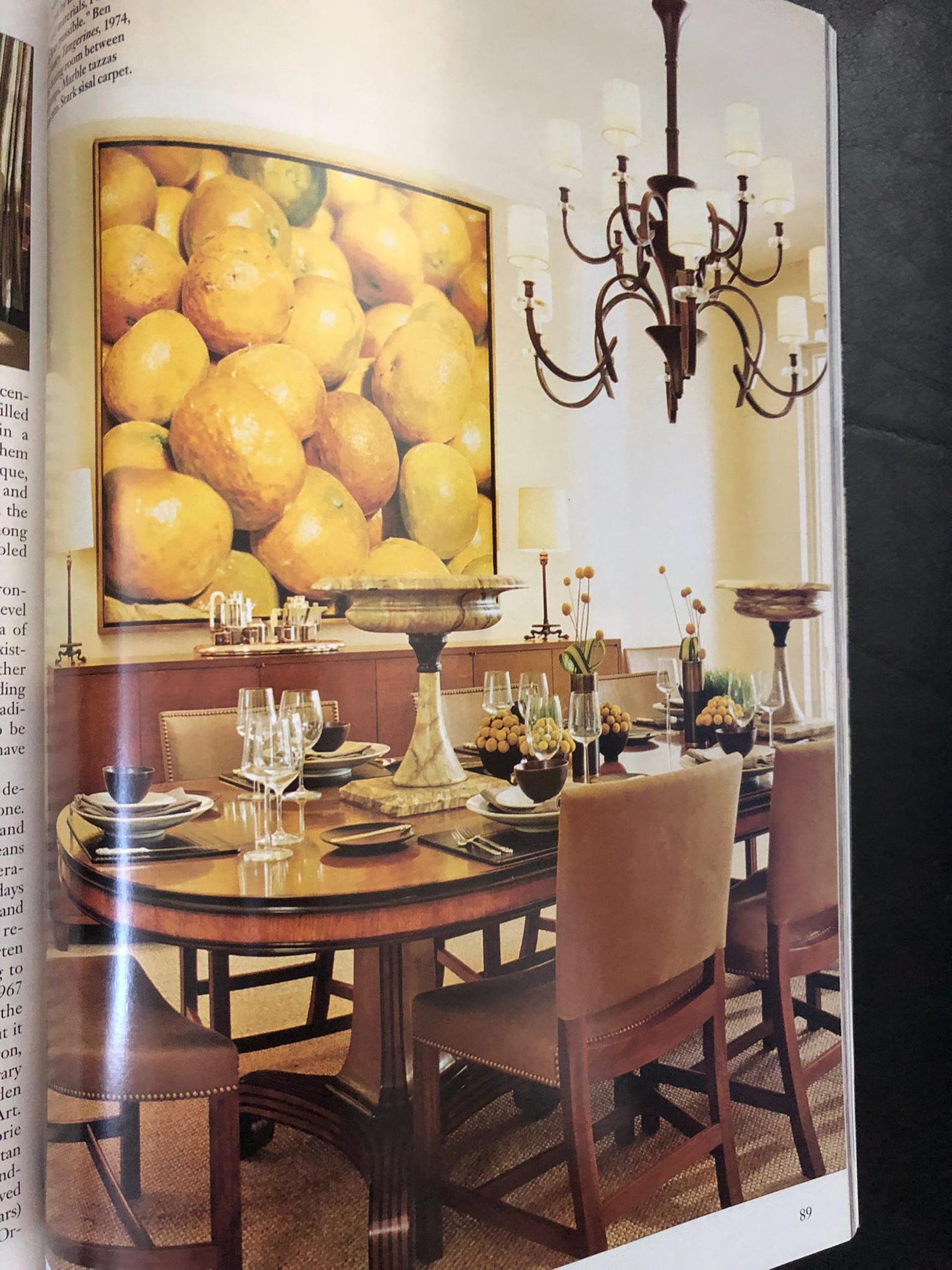Architectural Digest July 2005 Senator John Mccain Interview Interior ...