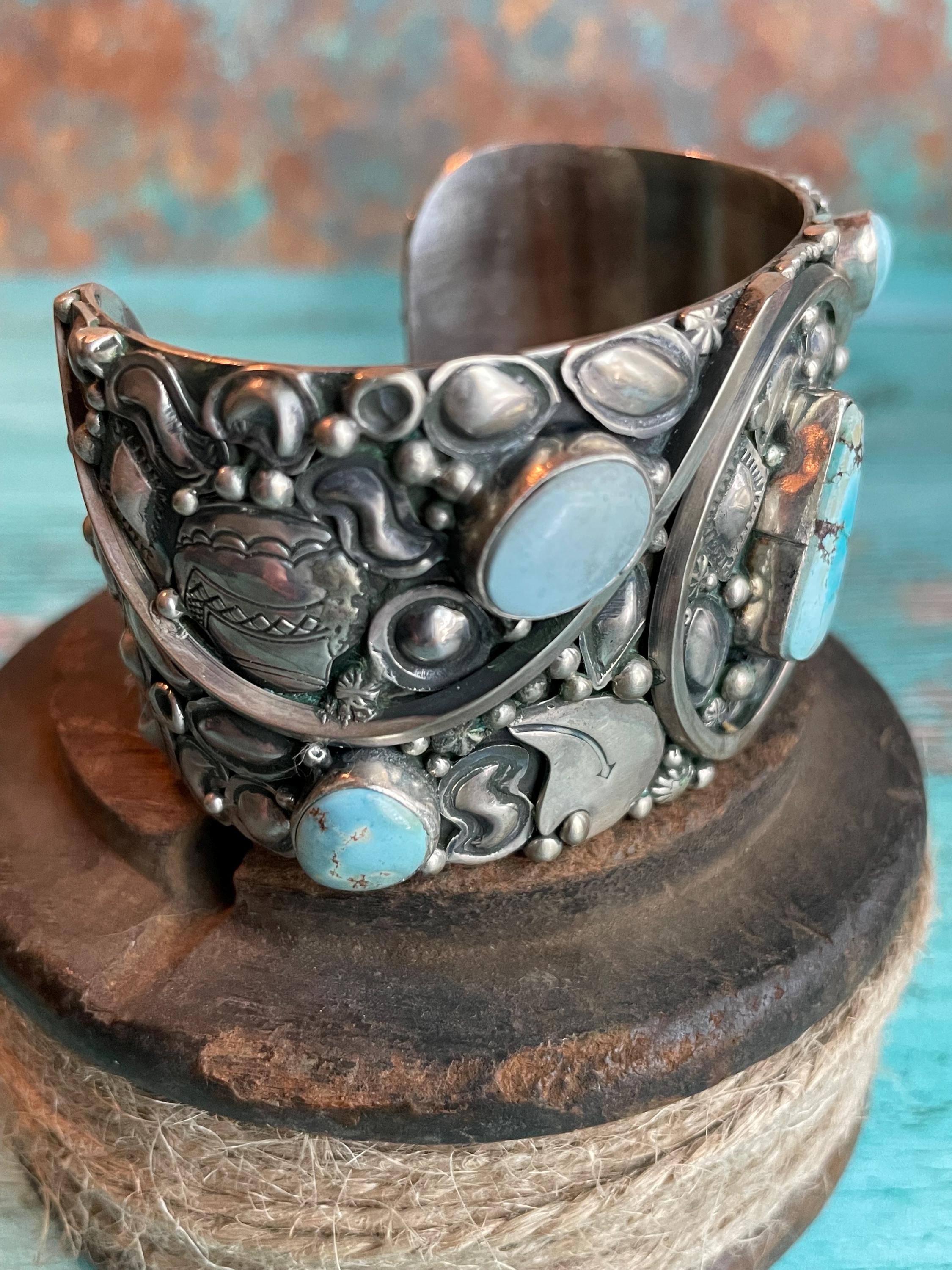 Awesome Signed by Brenda Jimenez Navajo Sterling Silver & Stunning ...