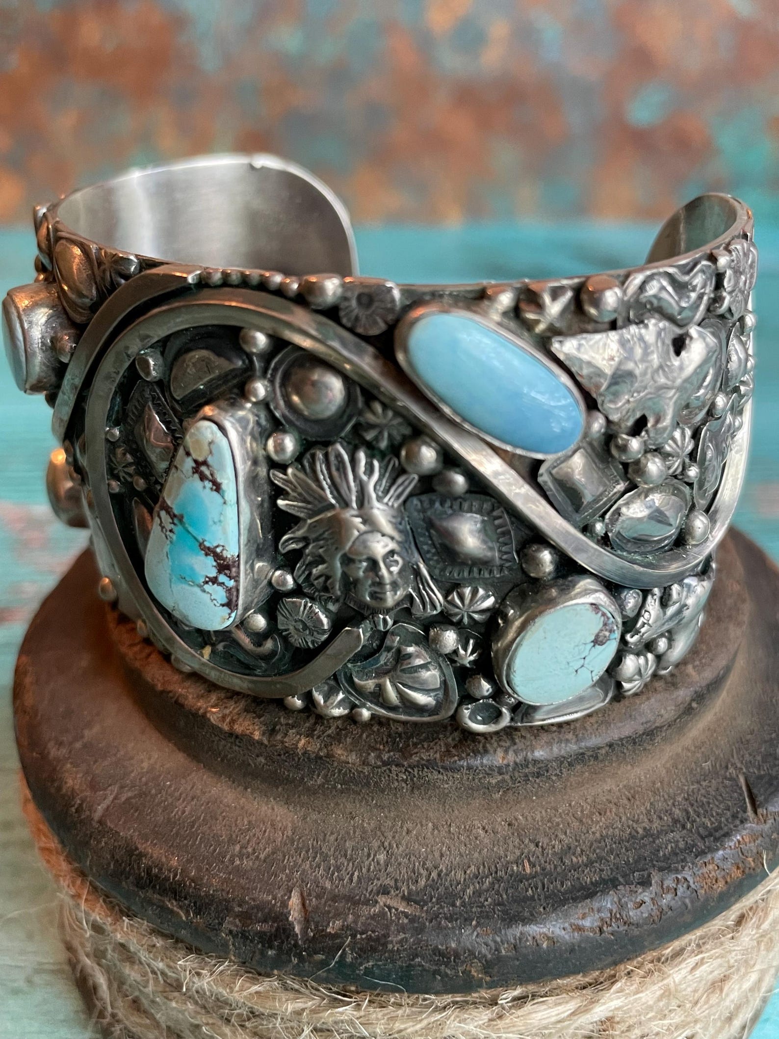 Awesome Signed by Brenda Jimenez Navajo Sterling Silver & Stunning ...