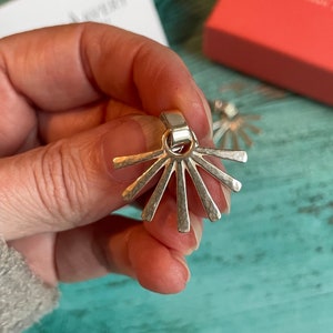 James Avery Sunburst Earrings Sterling Silver 925 Retired and HTF With ...