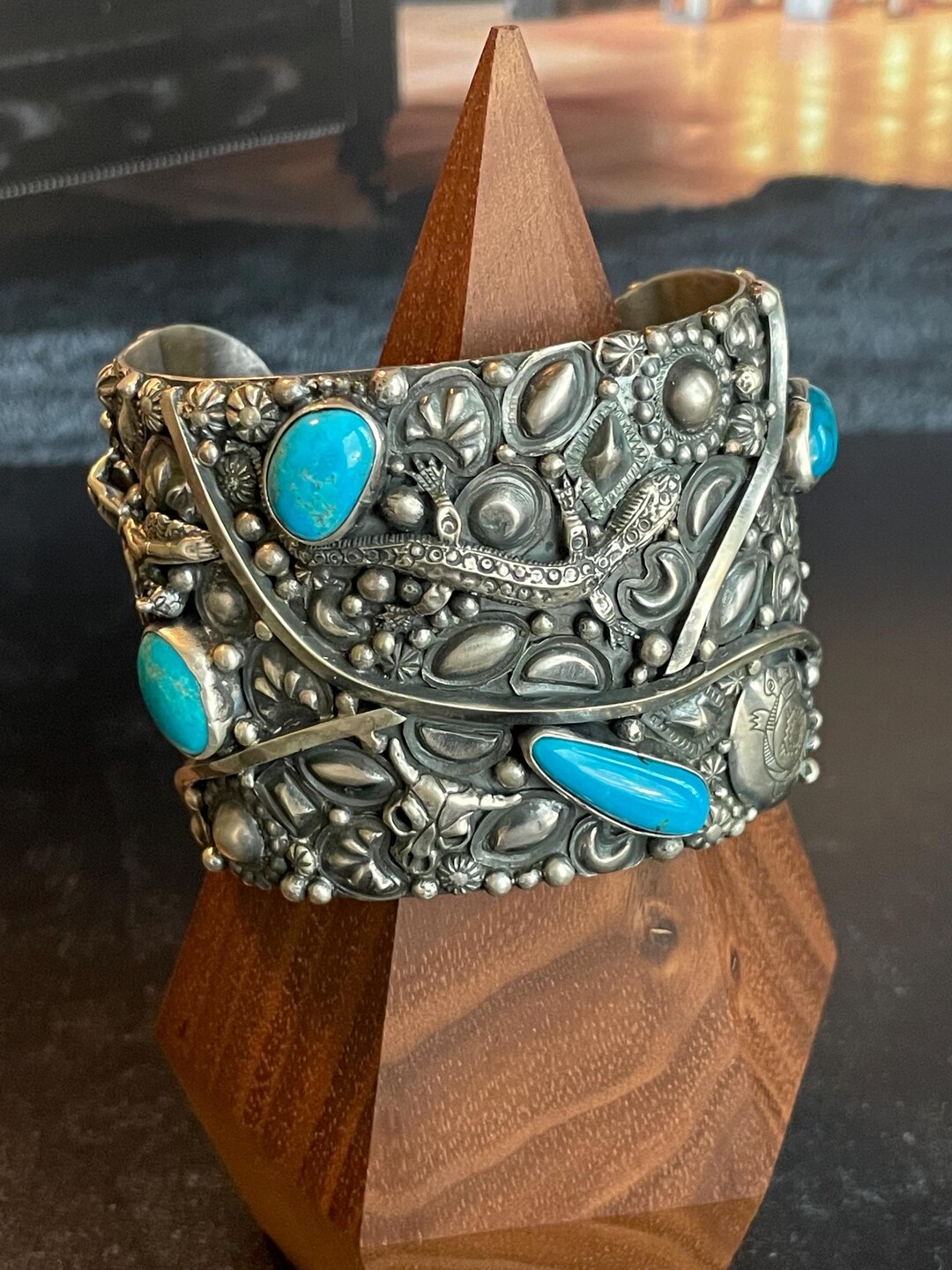 Awesome Signed by Brenda Jimenez Navajo Sterling Silver & Stunning ...