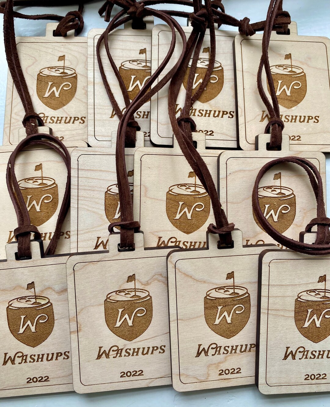 Custom Wooden Golf Bag Tags - Etsy