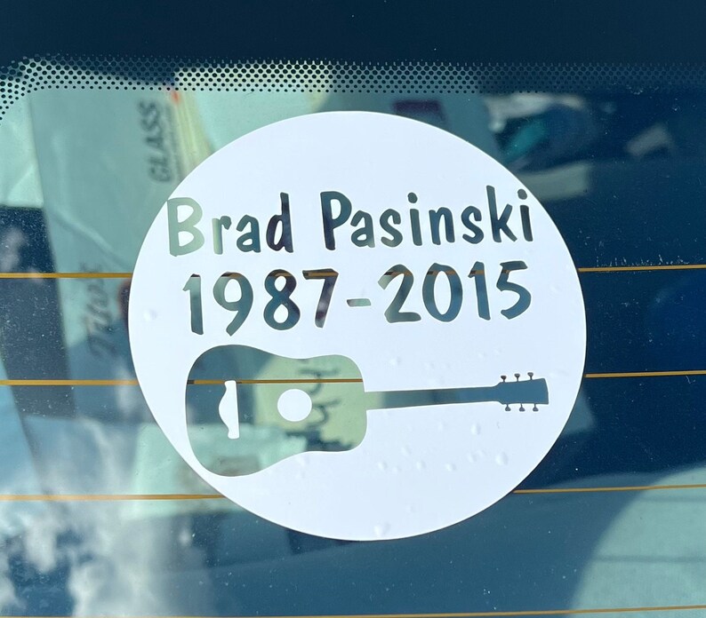 Custom Memorial Car Vinyl, Memorial Stickers, Custom Car Stickers, - Etsy