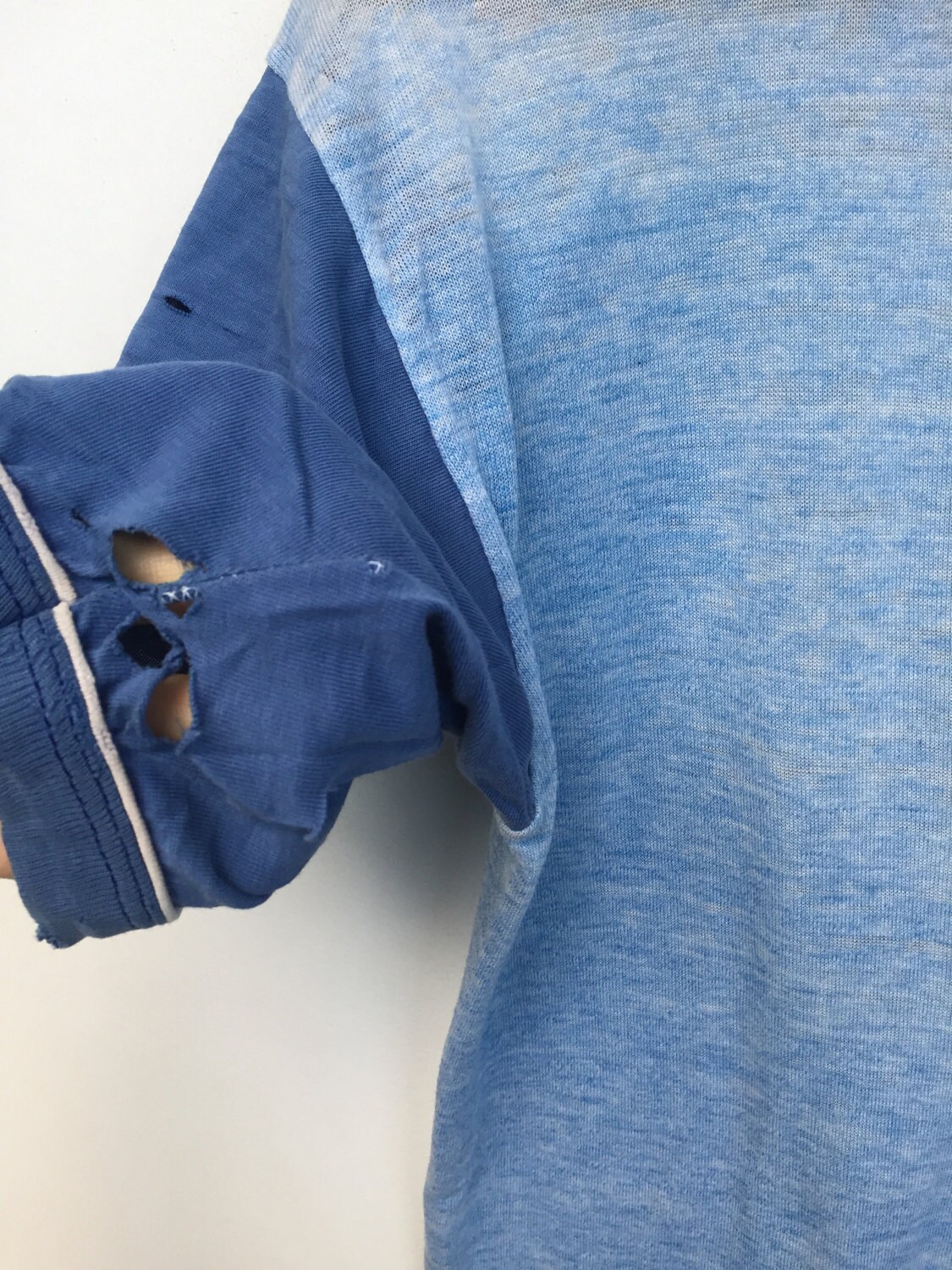 Vintage Distressed Extra Thin Athletic T Shirt / Baseball T - Etsy