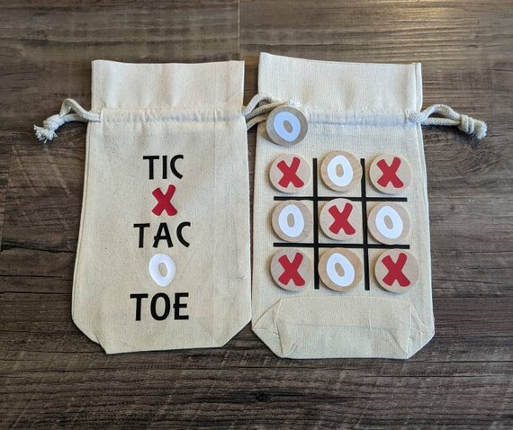 X and O Hugs and Kisses Tic Tac Toe Game Game in a Bag | Etsy