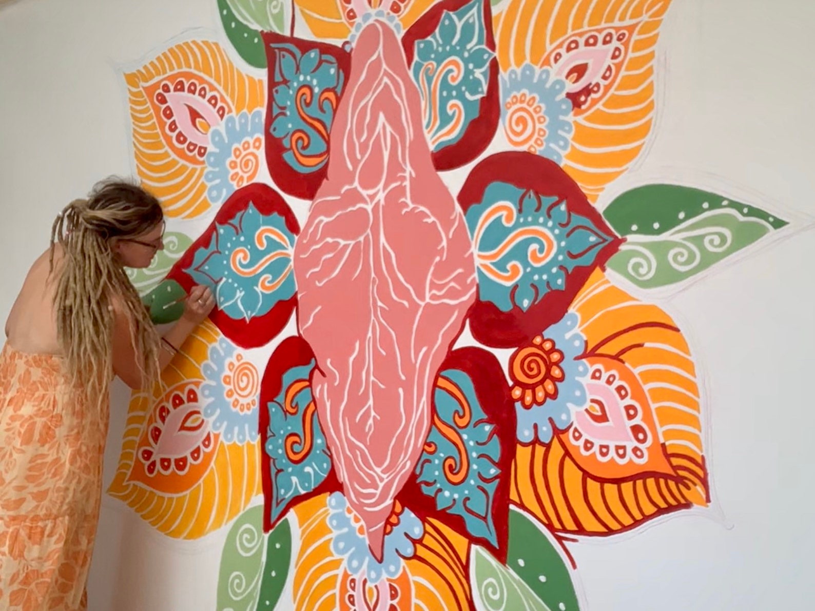 Yoni Mandala Giclee Art Print. Spiritual LGBTQ Vulva Feminist | Etsy