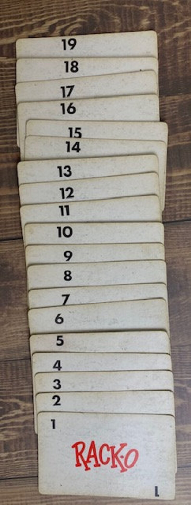 Rack-o Game, Vintage 1966, Complete, Card Game - Etsy